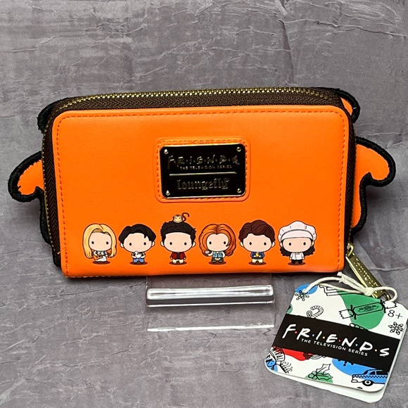 Loungefly | Office | Friends Loungefly Orange Couch Wallet | Poshmark